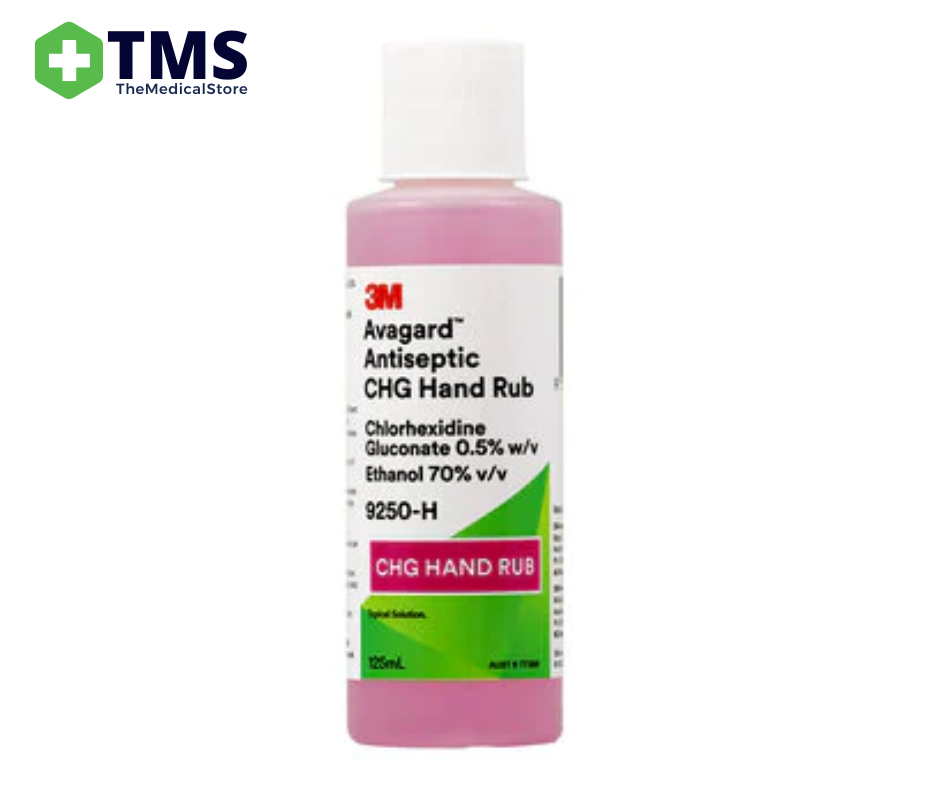 3M Avagard Antiseptic Handrub with Chlorhexidine Gluconate 0.5% 125ml ...