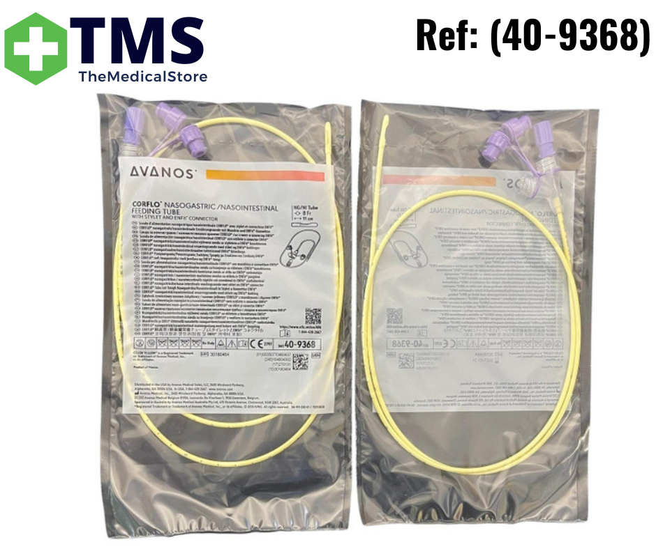 Avanos Corflo Nasogastric/Nasointestinal Feeding Tube 91cm With Stylet ...