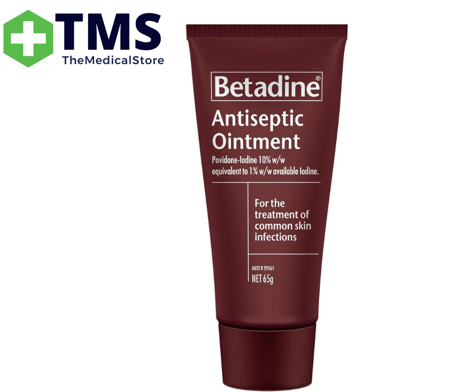Betadine Antiseptic Ointment 65g Tube - Each – TheMedicalStore