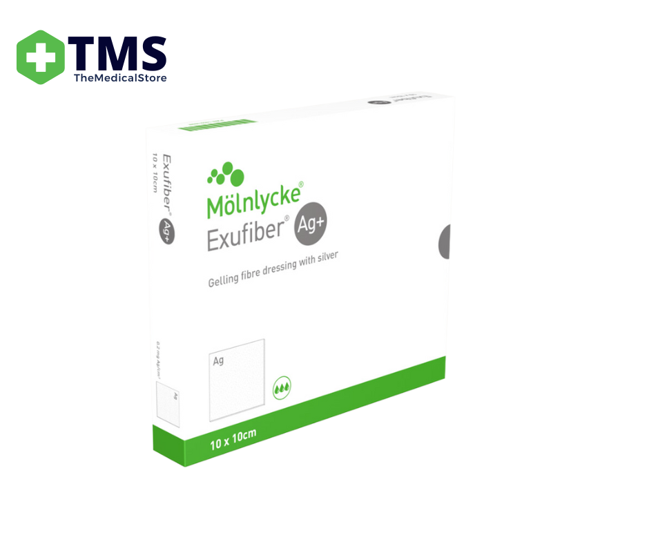 Exufiber Ag Plus Dressing 10cmx10cm Hydrolock® Technology – TheMedicalStore