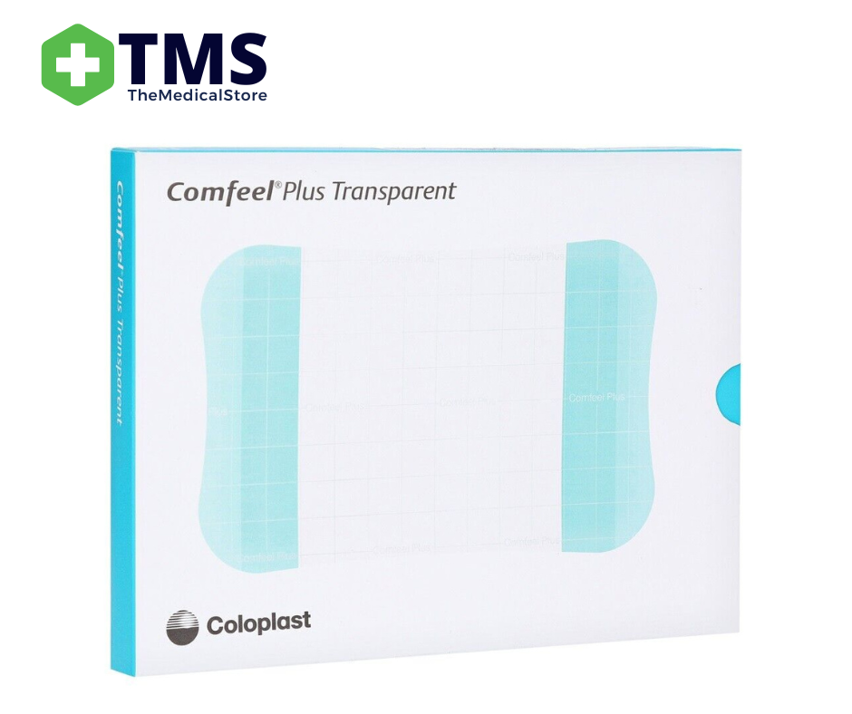 Coloplast Comfeel Plus Transparent Hydrocolloid Dressing 10cm X 10cm ...
