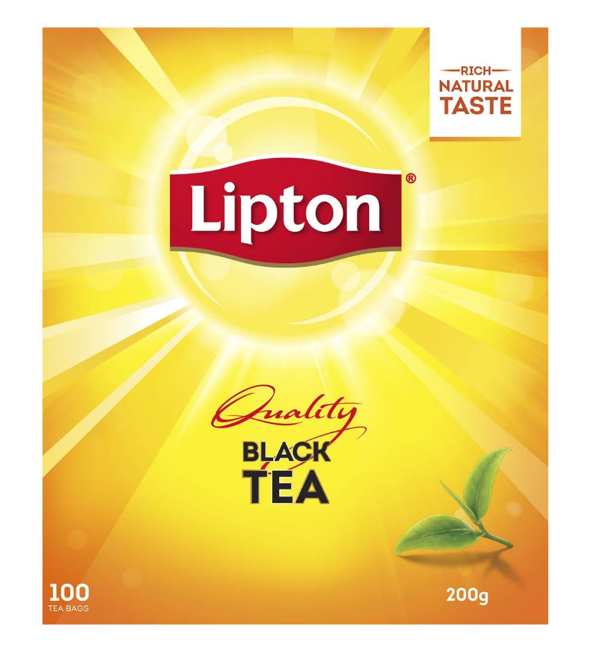 Lipton Yellow Label Quality Black Tagged Tea Bags – TheMedicalStore