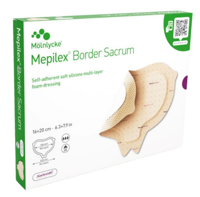 Mepilex Border Sacrum Dressing 16cm x 20cm - 282050 – TheMedicalStore