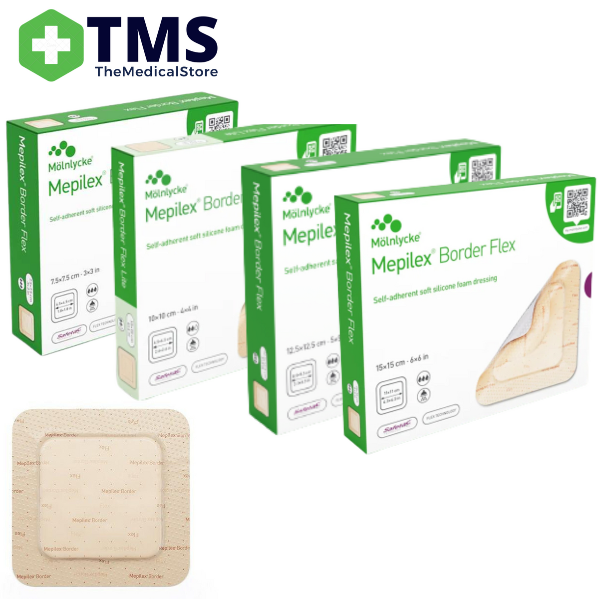 Mepilex Border Flex Dressing - All Sizes – TheMedicalStore
