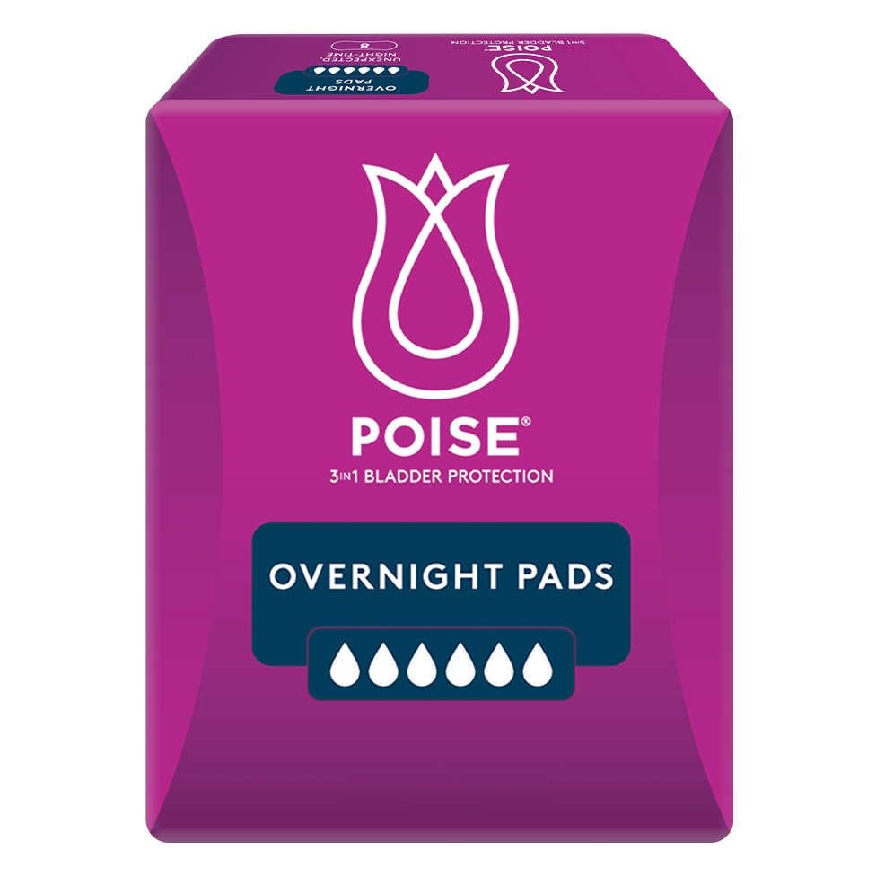 Poise Incontinence Overnight Pads – TheMedicalStore
