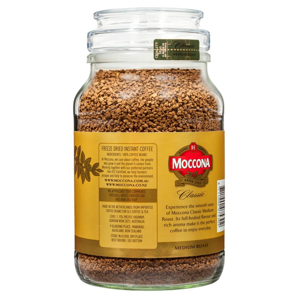 Moccona Classic Medium Roast Instant Coffee 400g Jar – TheMedicalStore