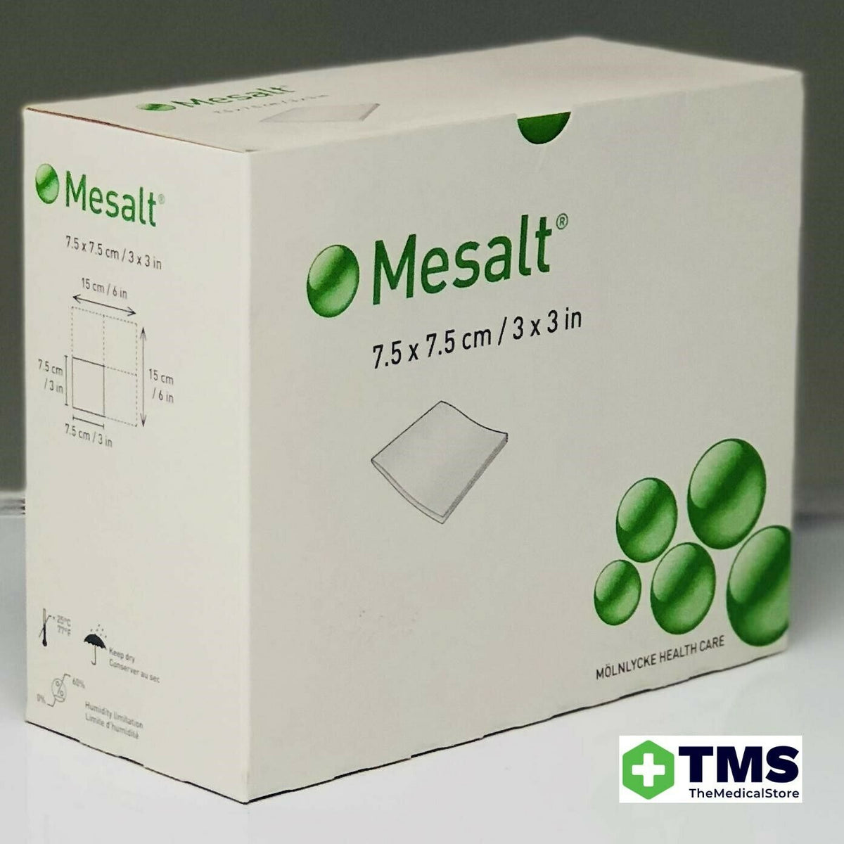 Mesalt Dressing 7.5cm x 7.5cm – TheMedicalStore